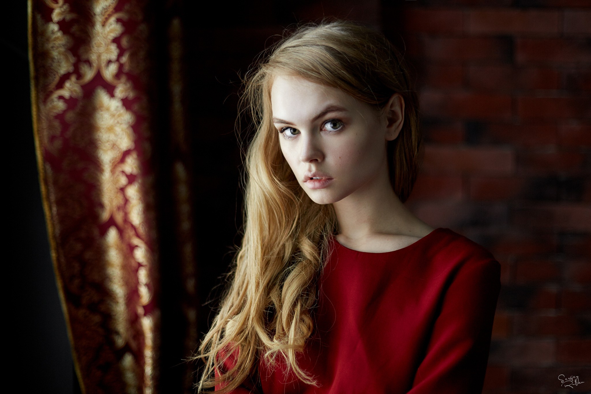 Woman Model Anastasiya Scheglova Face Green Eyes Girl Russian
